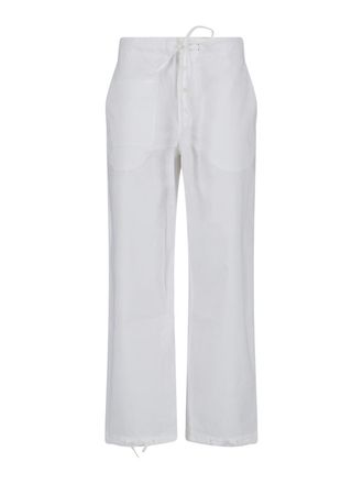 Victoria Beckham Pantalons D&eacute;contract&eacute;s - Blanc