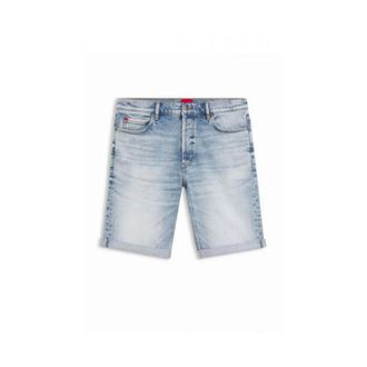 HUGO BOSS Homme, Shorts, Bleu, Taille: W34 Shorts 634/S Tapered-fit