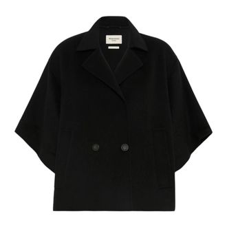Max Mara Kurzer Zweireiher - - Jackets - Damen - Schwarzk - L