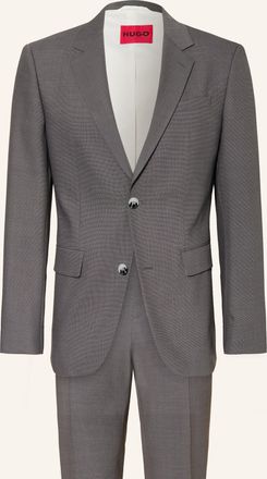 HUGO BOSS Hugo Anzug Henry-Getlin Extra Slim Fit grau