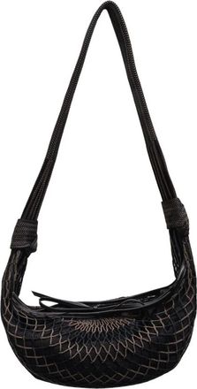 Christophe Lemaire Femme, Sacs, Noir, Taille: ONE Size Croissant Filt Bag