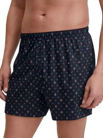 CALIDA Selected Cotton Boxershorts mit Eingriff Herren, 100% PIMA Baumwolle, mit Eingriff