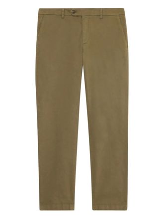 Brooks Brothers pantalon droit en coton m&eacute;lang&eacute; - Vert