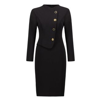 Joseph Ribkoff 263158 11 Kleid - - Dresses - Damen - Schwarzk - M