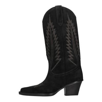 PARIS TEXAS Femme, Chaussures, Noir, Taille: 39 EU Cowboy Bottes