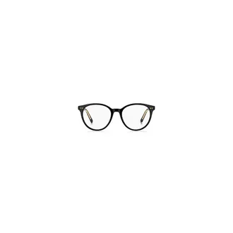 Tommy Hilfiger TO-1003316 Black Acetate Panto Eyeglasses - Black