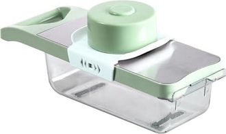 Generico C&acirc;ble de l&eacute;gumes &agrave; la main, h&eacute;licopt&egrave;re v&eacute;g&eacute;tal, Dicer multifonctionnel de l&eacute;gumes, Slicer doignon d&eacute;tachable, gadget de cuisine s&ucirc;r pour broyage, cou