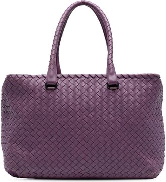 Bottega Veneta Shopper - Nappa Intrecciato Brick Tote - Gr. unisize - in Orange - f&uuml;r Damen