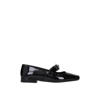 Versace Ballarines en cuir verni noir - Femme - Chaussures - Noir - Taille: 39 EU