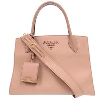 Prada Sac &agrave; main vintage Pre-owned - Femme - Pre-owned - Rose - Taille: ONE Size