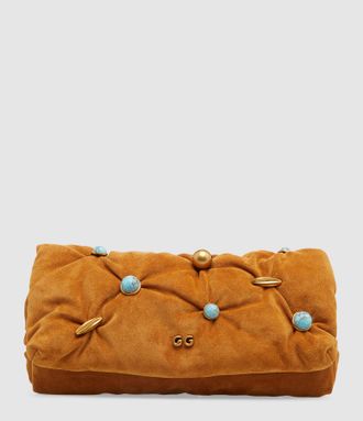Cult Gaia Clutch Amalia Toasted Caramel