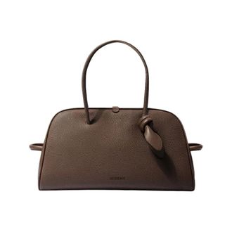 Jacquemus Sac Bowling Souple - Femme - Sacs - Brun - Taille: ONE Size