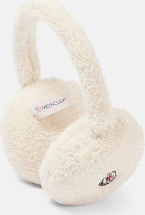 Moncler Cache-oreilles en peluche à logo