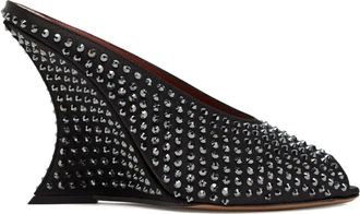 PARIS TEXAS sandales Nina 105 mm à détails de clous - Noir