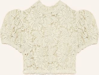 Kinga Mathe Kinga Mathe Dirndbluse Pina Aus Spitze beige