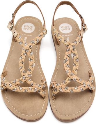 Gioseppo Jungen Mädchen Wenham Flache Sandale, Taupe, 27 EU