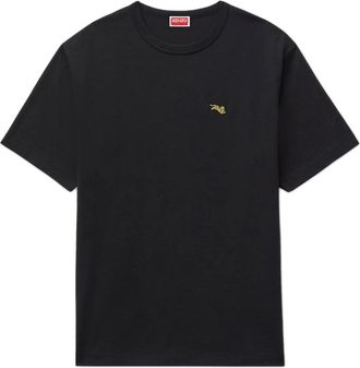 Kenzo Homme, Tops, Noir, Taille: XL T-shirt Jumping Tiger