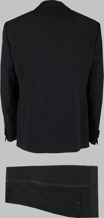 Giorgio Armani Virgin Wool Suit - Black