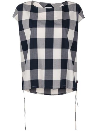 Woolrich &Auml;rmellose Bluse - Blau