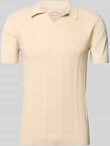 Blend Slim Fit Poloshirt in Strick-Optik Modell Baron