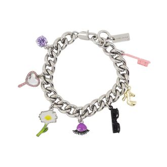 Marc Jacobs Femme, Accessoires, Gris, Taille: ONE Size Bracelet Charme - Dollhouse - Argent
