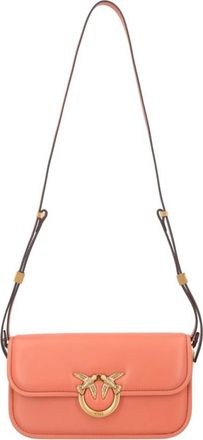 Pinko Pinko, Femme, Sacs, Brun, Taille: ONE Size Love Box Baguette