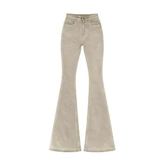 Rick Owens Flared Jeans - - Jeans - Damen - Beige - W28