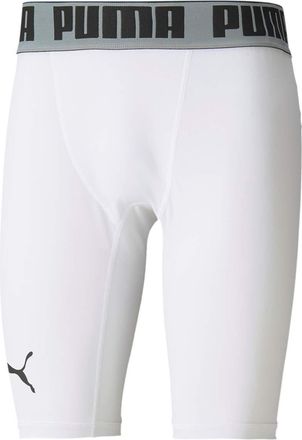 Puma Herren Bball Compression Shorts Gr. XXL, weiß