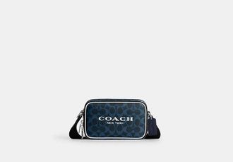 Coach Colton Umh&auml;ngetasche 19 Aus Signature-Canvas Mit Coach-Grafik