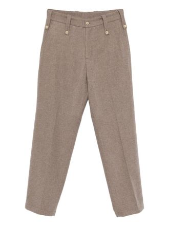 Paura pantalon Kyros &agrave; boutons - Gris