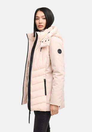 Marikoo Winterjacke Tivaa mit abnehmbarer Kapuze und figurbetonter Passform