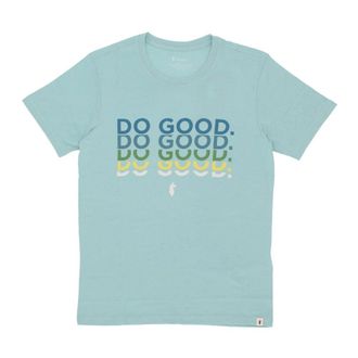 Cotopaxi Tu Gutes Wiederhole Tee Sea Glass - - Tops - Herren - Gr&uuml;n - S