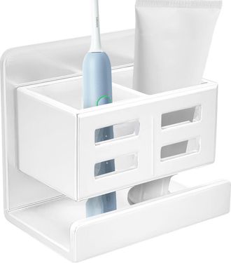 Generic Bohrfreie Regale f&uuml;r das Badezimmer, selbstklebende Regale f&uuml;r das Badezimmer - Badezimmerregale &uuml;ber der Toilette | Badezimmerregale zur Wandmontage 