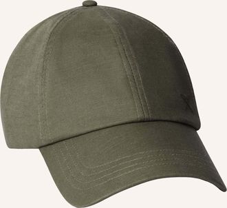 Hackett Cap Linen Baseball Cap gruen