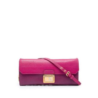 Miu Miu Pre-owned Wallet on Chain - Femme - Pre-owned - Violet - Taille: ONE Size