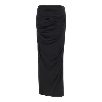 Entire studios Drape Skirt - - Skirts - Damen - Schwarzk - M