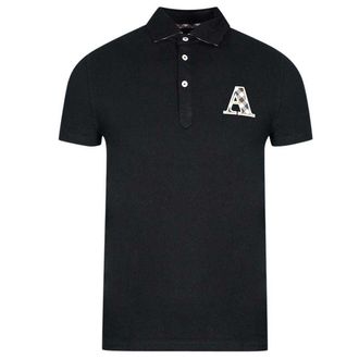Aquascutum Poloshirt f&uuml;r Herren (Schwarz)