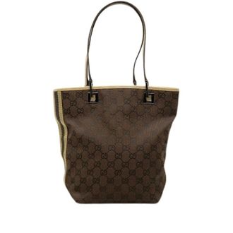 Gucci Sac cabas en toile Pre-owned - Femme - Pre-owned - Brun - Taille: ONE Size