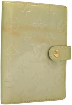 Louis Vuitton Pre-owned Cuir accessoires-de-bureau - Femme - Pre-owned - Vert - Taille: ONE Size