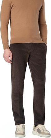 Boggi Milano Herren Hose braun Slim Fit