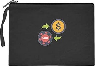 Bonateks Femme Frfcb101212 Femme Clutches, Noir, Black EU