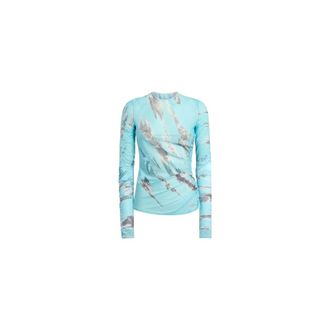 Moschino Damen, Oberteile, Blau, 2XLGr&ouml;&szlig;e