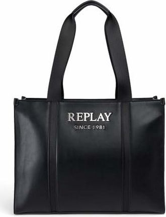 Replay Fw3765, Sac &agrave; bandouli&egrave;re Femmes, 0098 Black