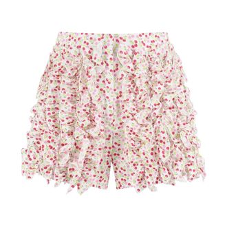 Msgm Msgm, Damen, Shorts, Mehrfarbig, XSGr&ouml;&szlig;e