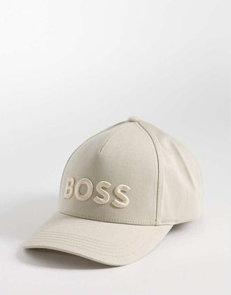 Boss Orange by Hugo Boss Boss - Seth - Casquette de baseball &agrave; logo - Beige-Neutre