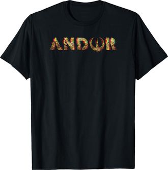 Star Wars Andor Glitch Text Logo T-Shirt
