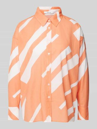 OPUS Regular Fit Hemdbluse mit durchgehender Knopfleiste