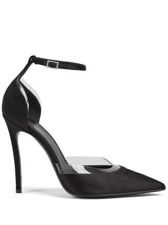 Dsquared2 escarpins satin&eacute; 110 mm - Noir