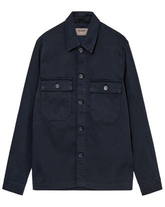 Mos Mosh Overshirt in Jersey-Qualit&auml;t in