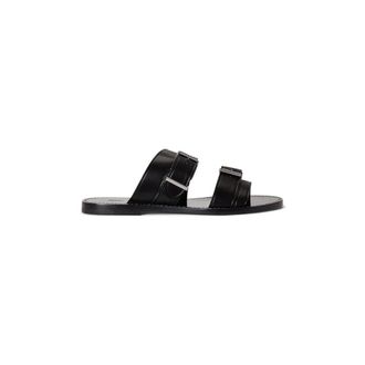 Polo Ralph Lauren Bkle Slide - Femme - Chaussures - Noir - Taille: 41 EU